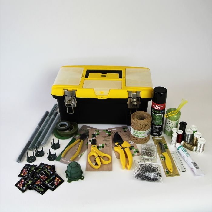 Florist Tool Box With Essential Tools – buy online or call 01213069412